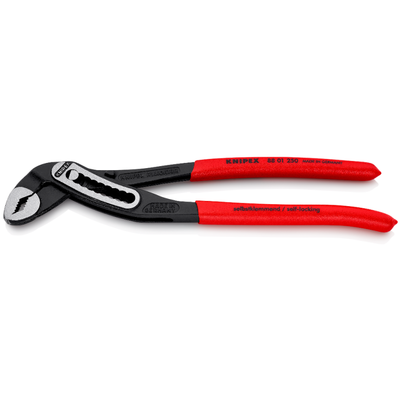 凱尼派克Knipex 88 01 180 / 250 / 300 Alligator®膠柄水泵鉗 – 達成電子五金量具有限公司